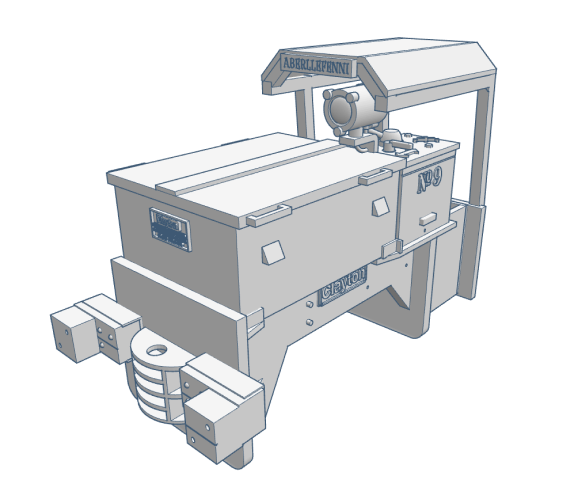 MiniBuilds: Corris No 9 Aberllefenni 009 Resin Model